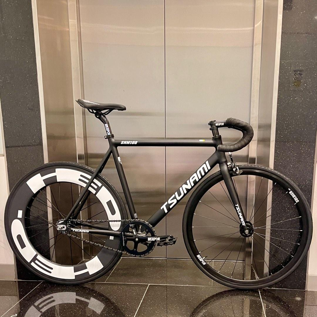 88mm carbon wheel for fixie bike / fixed gear bike / single bike - HED ...