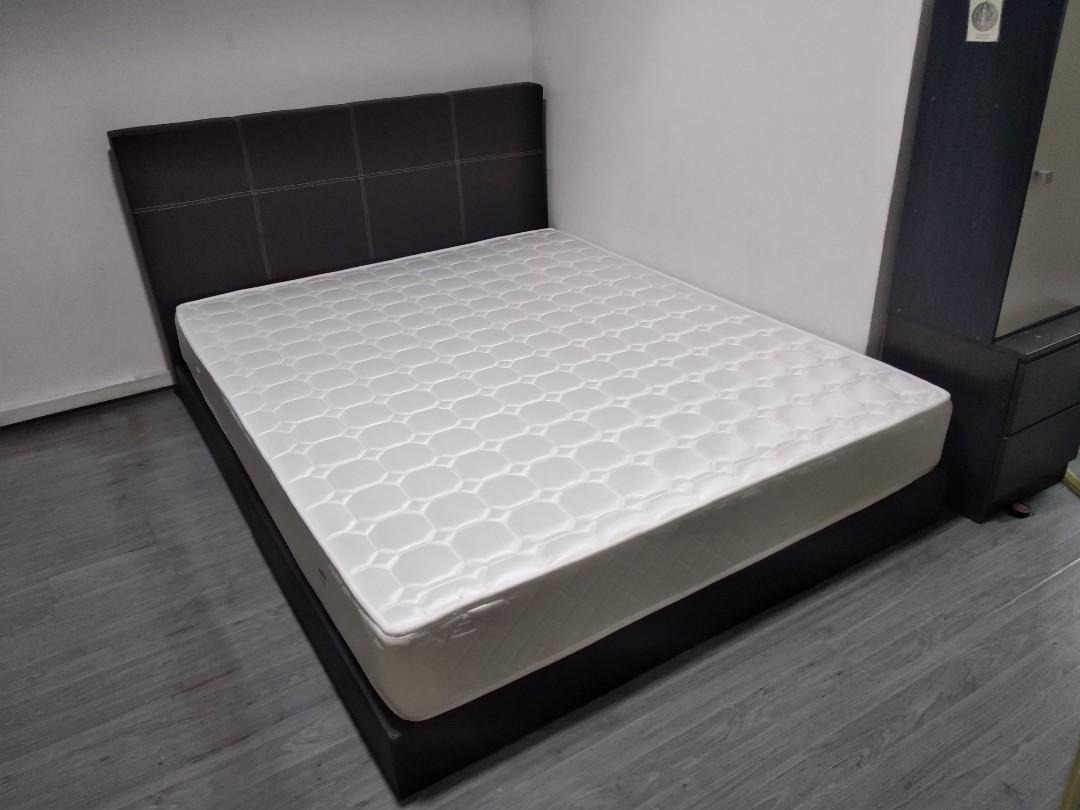 8 inch spring mattress, Furniture & Home Living, Furniture, Bed Frames ...