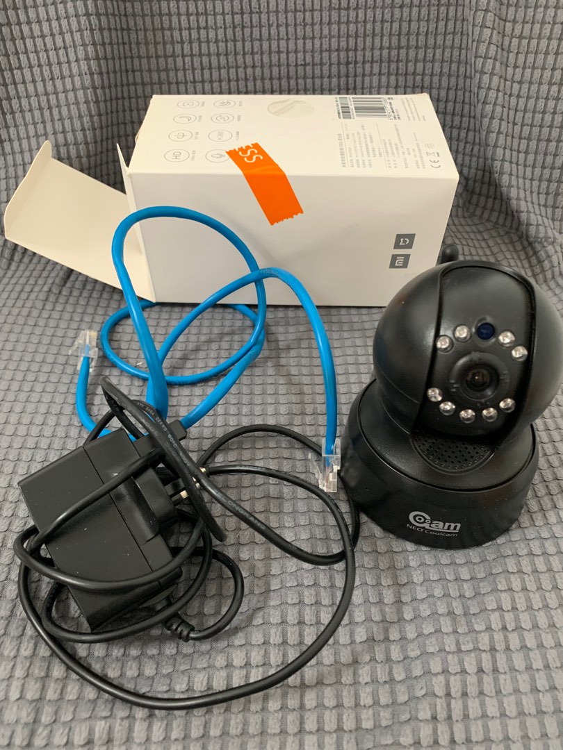 neo cam IP cam 無線攝錄機 攝影機 NEO Coolcam, 電腦＆科技, 電腦周邊及配件, 網絡攝影機 - Carousell