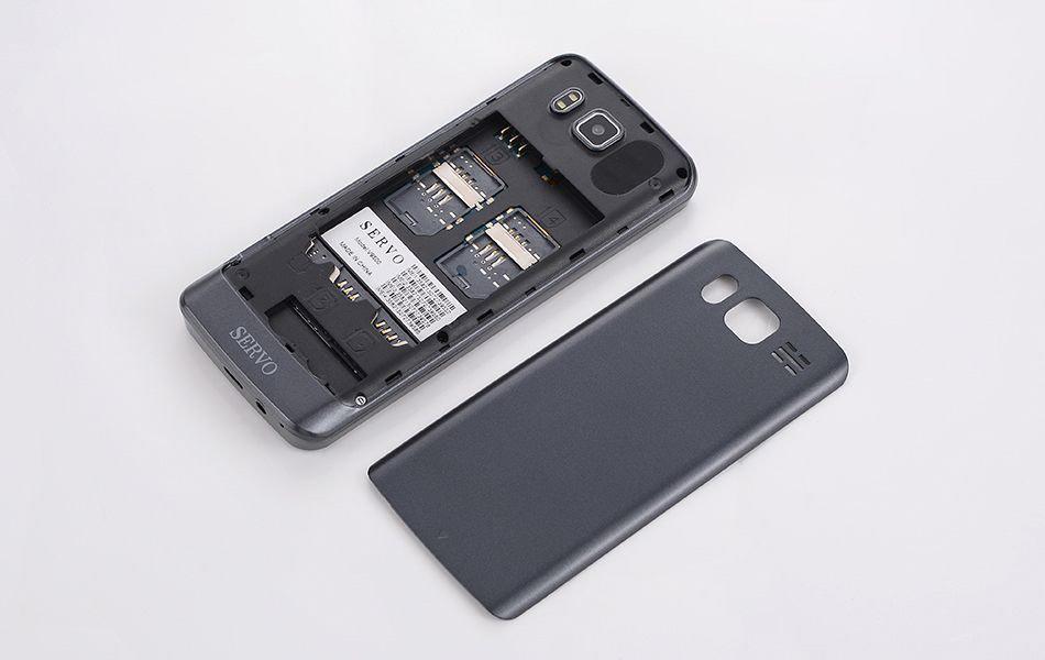 全新 Quad SIM 4 SIM 卡手機 SERVO 9500 魔術語音電話隨附 23 款遊戲, 手提電話, 手機, 其他手機 - Carousell