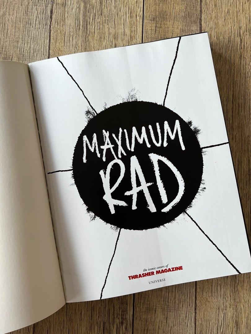 TRASHER Maximum Rad: The Iconic Covers of Thrasher Magazine, Hobbies ...