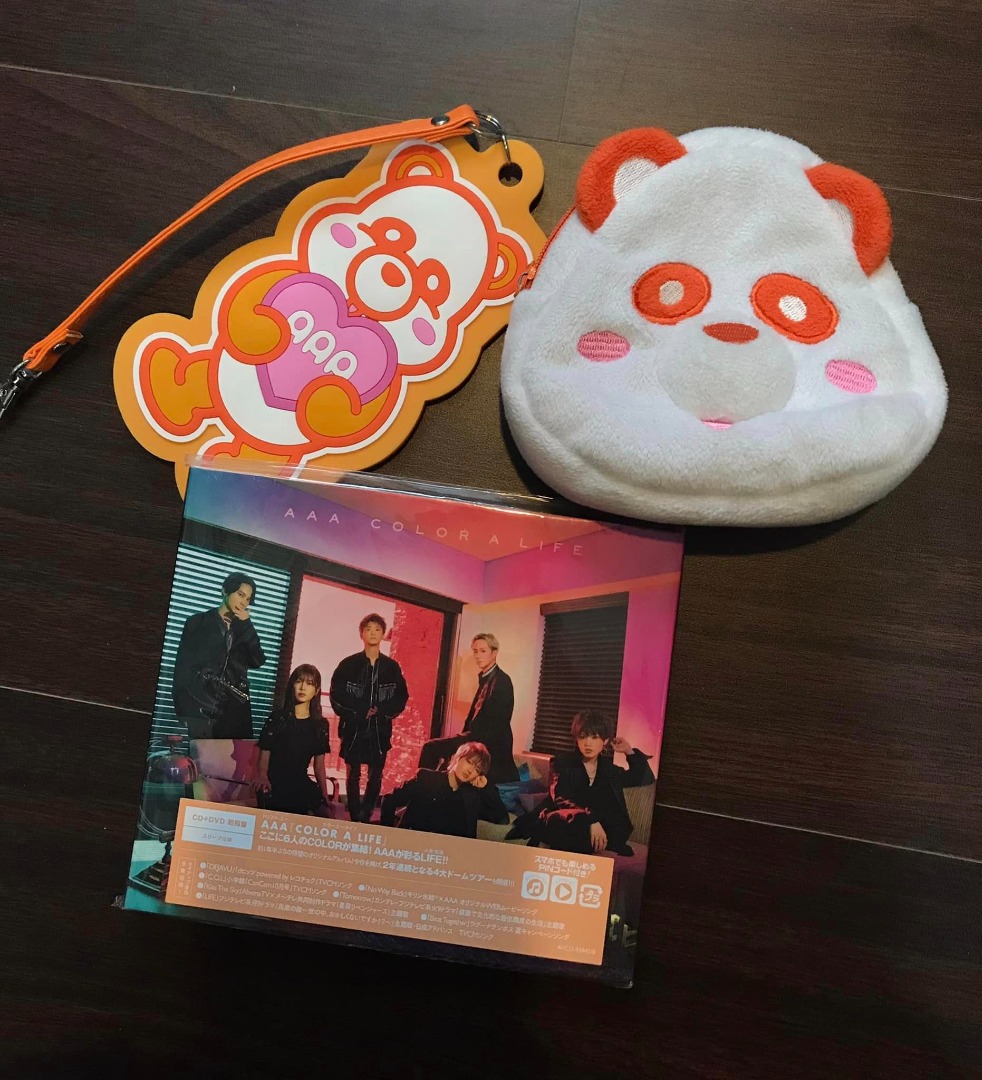 AAA Color a life初回日盤 CD+DVD 零錢包 票卡夾 nissy 西島隆弘, 書籍、休閒與玩具, 收藏、紀念品, J-Pop ...