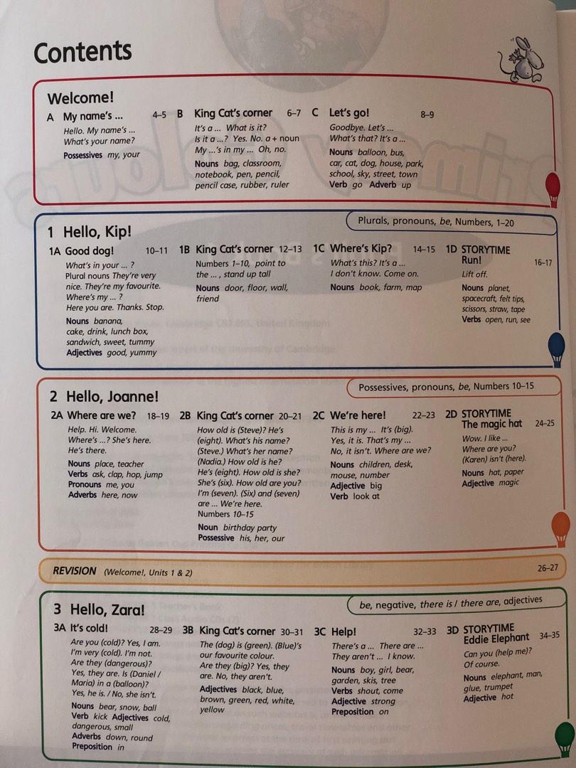 ABC Pathways Cambridge English Pupils book and Activity book 1, 興趣及遊戲 ...