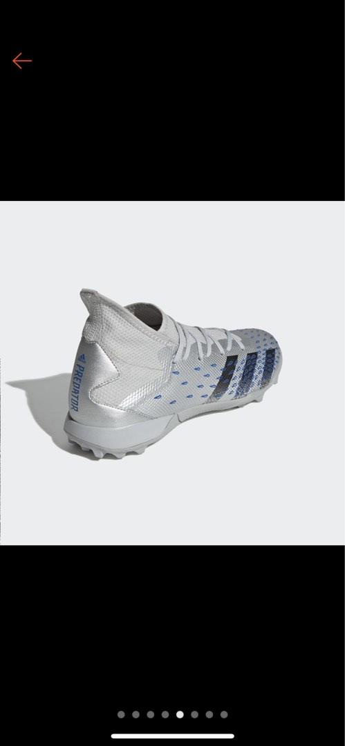 adidas FOOTBALL/SOCCER Predator Freak.3 Turf Boots Silver FY7810 ...
