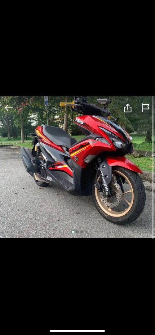 Aerox V1 cover set, Motorcycles, Motorcycle Accessories on Carousell