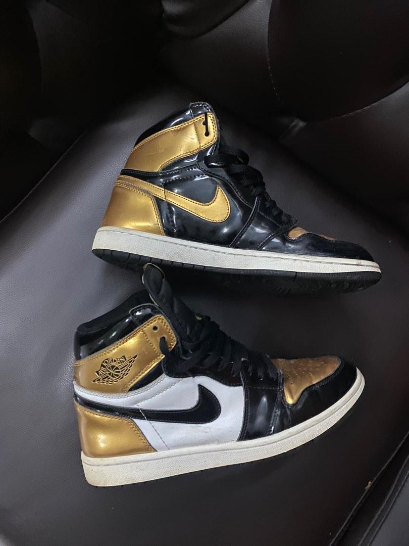 Nike Air jordan 1 Retro Gold, Men's Fashion, Footwear, Sneakers on ...