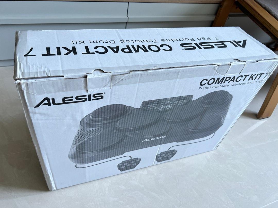 Alesis compact kit 7 portable tabletop drum kit, Hobbies & Toys, Music ...