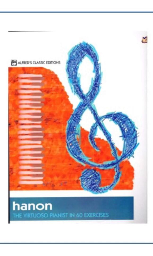 Alfred's Hanon Piano Book , Fingering Practice, Hobbies & Toys, Music ...