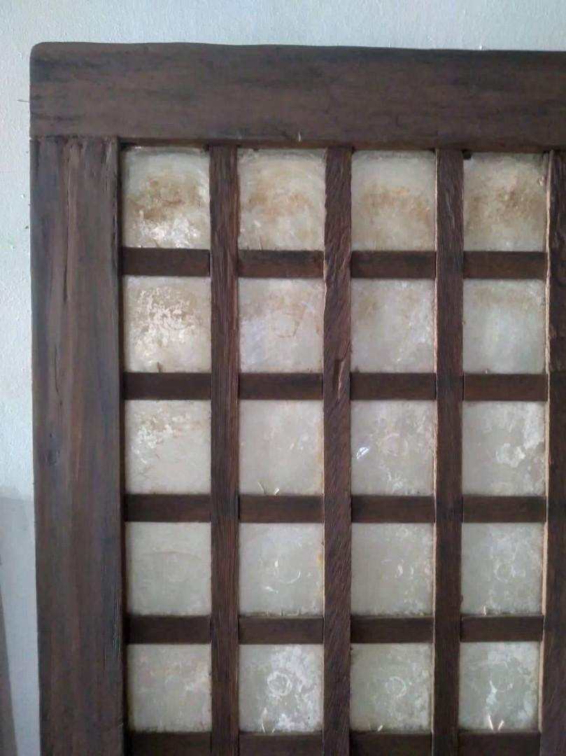 Antique Capiz Windows, Furniture & Home Living, Furniture, Other Home Furniture on Carousell
