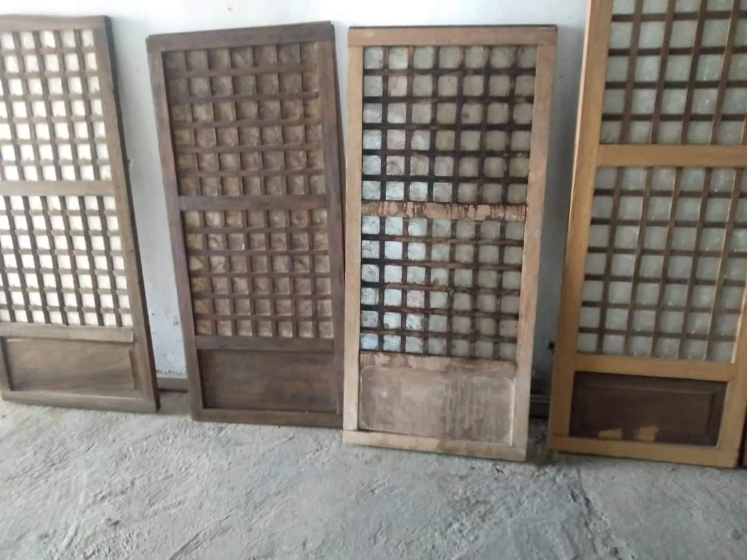 Antique Capiz Windows, Furniture & Home Living, Furniture, Other Home ...