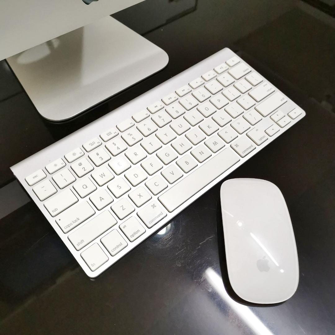Apple iMac 21.5" LED backlit display Desktop with Wireless Keyboard and ...