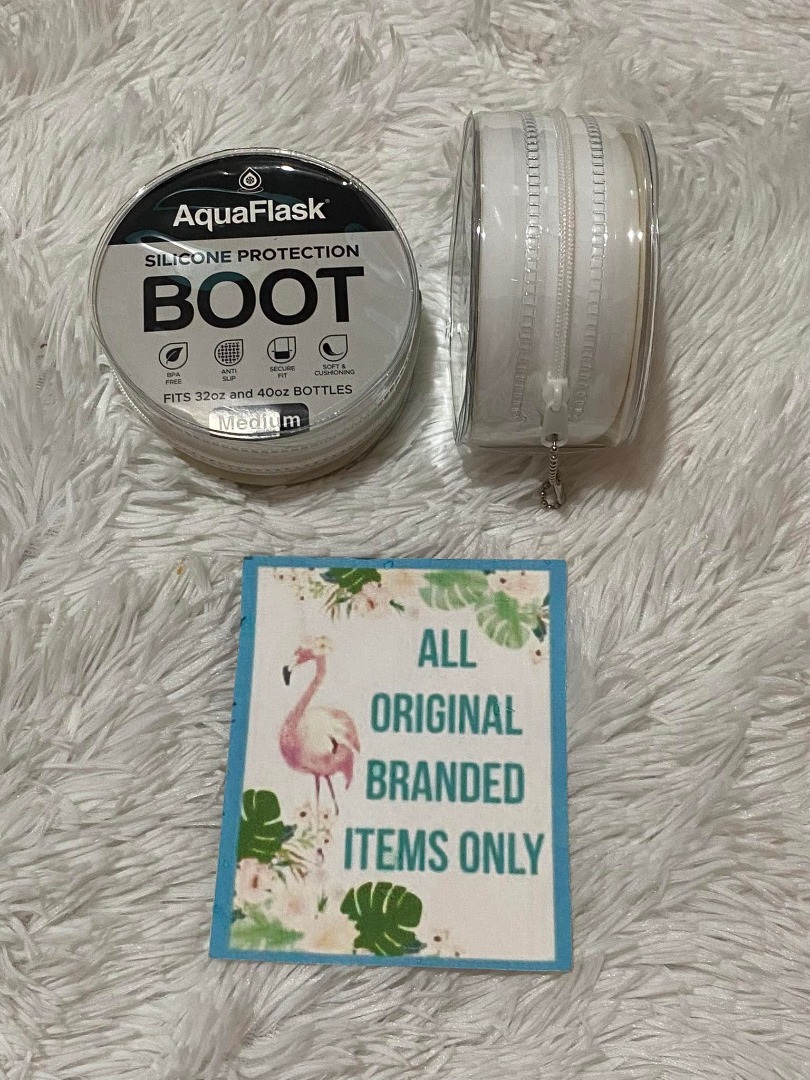 AQUAFLASK MEDIUM BOOT ACRYLIC WHITE - 32oz to 40oz, Furniture & Home ...