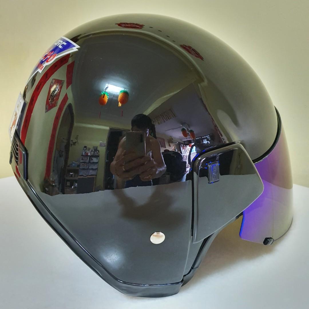 ARC ASTRO HELMET BLACK COLOR, Motorcycles, Motorcycle Accessories on ...