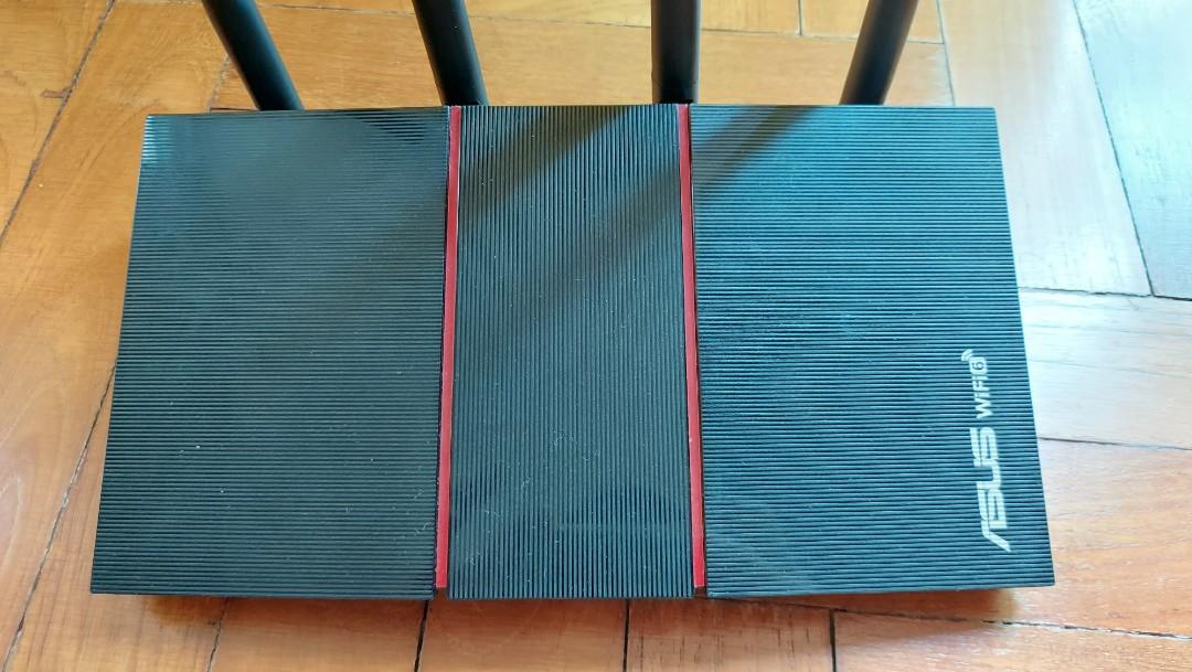 Asus wifi router ax1800 RT-ax56u v2 wifi6 ax55, Computers & Tech, Parts ...
