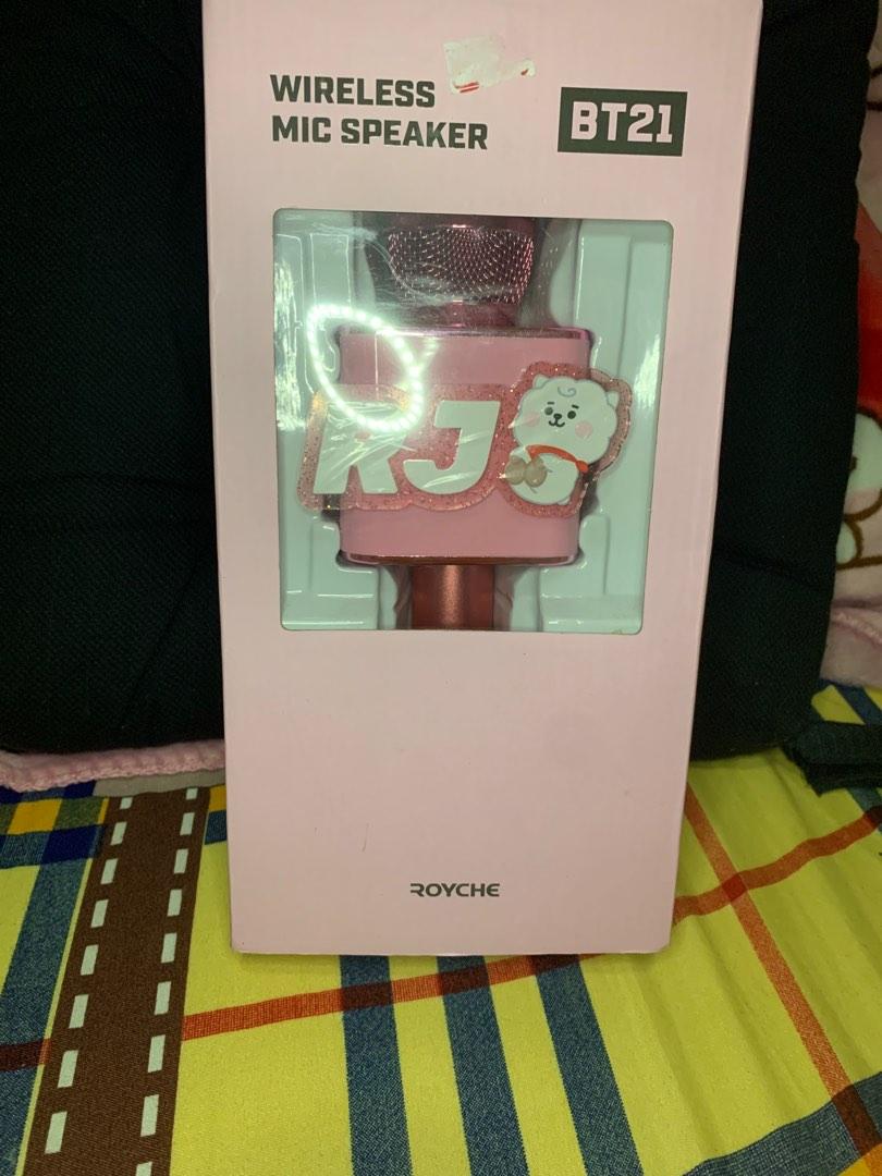 Authentic BT21 RJ wireless mic speaker, Hobbies & Toys, Memorabilia & Collectibles, K-Wave on ...