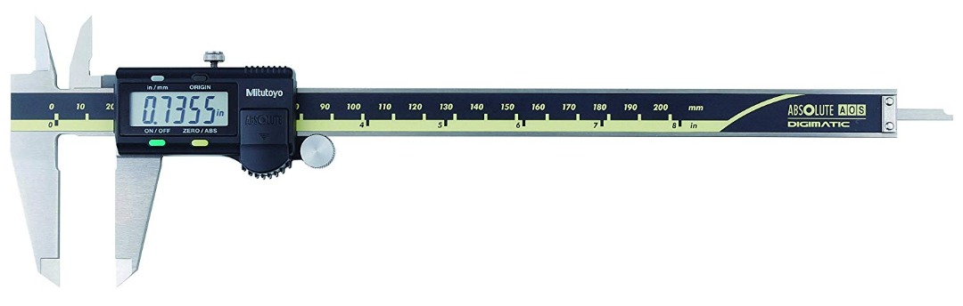 Authentic Mitutoyo Digital Vernier Caliper 8 inches MyCAL ABSOLUTE 500 ...