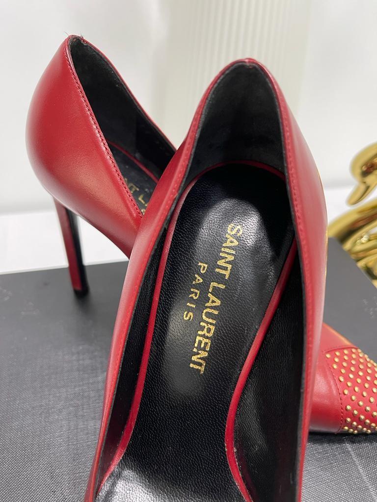 Authentic Ysl Heels Luxury Sneakers And Footwear On Carousell