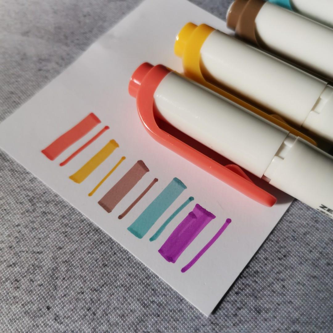 Authentic Zebra Warm Mildliners, Hobbies & Toys, Stationary & Craft ...