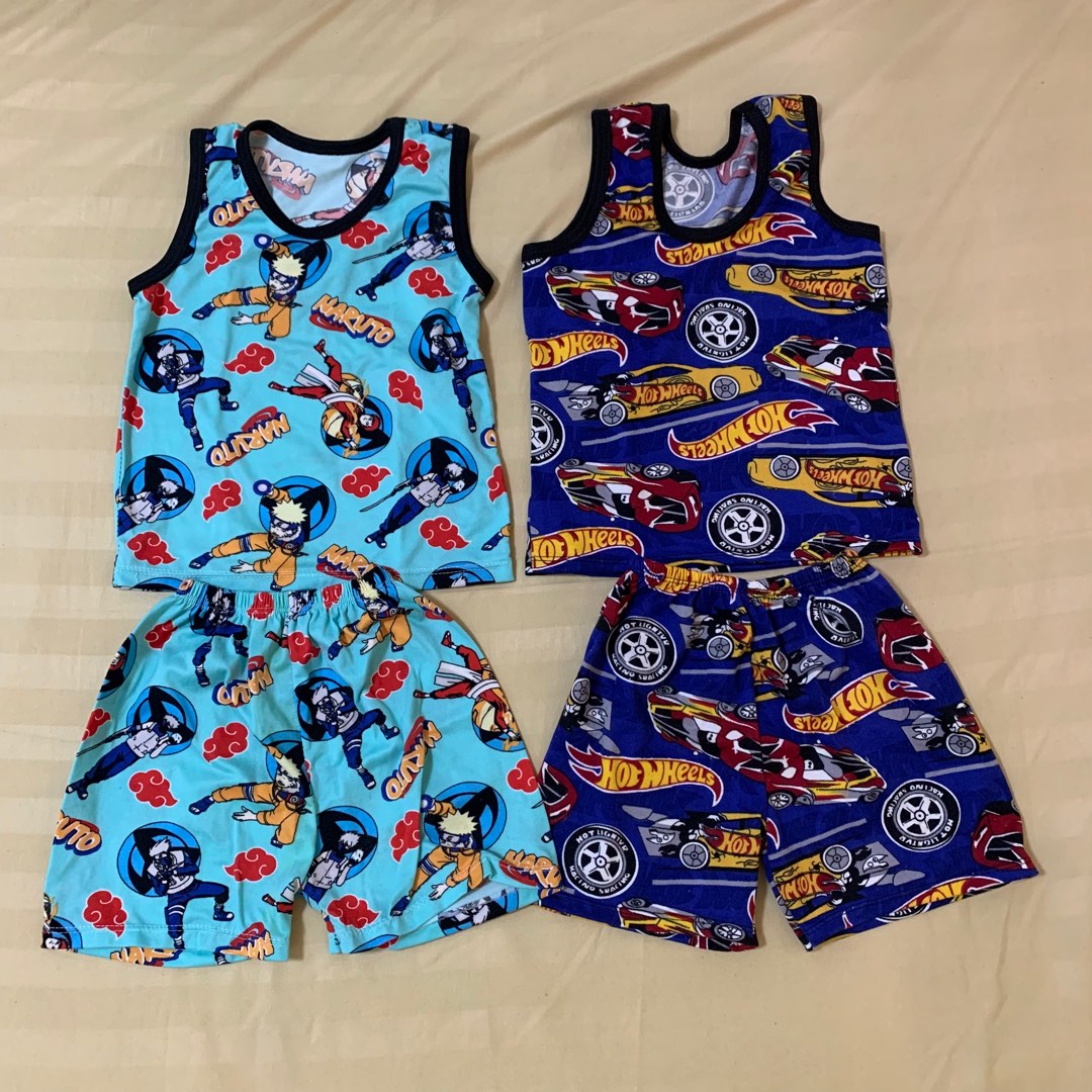 Baby sando terno set, Babies & Kids, Babies & Kids Fashion on Carousell