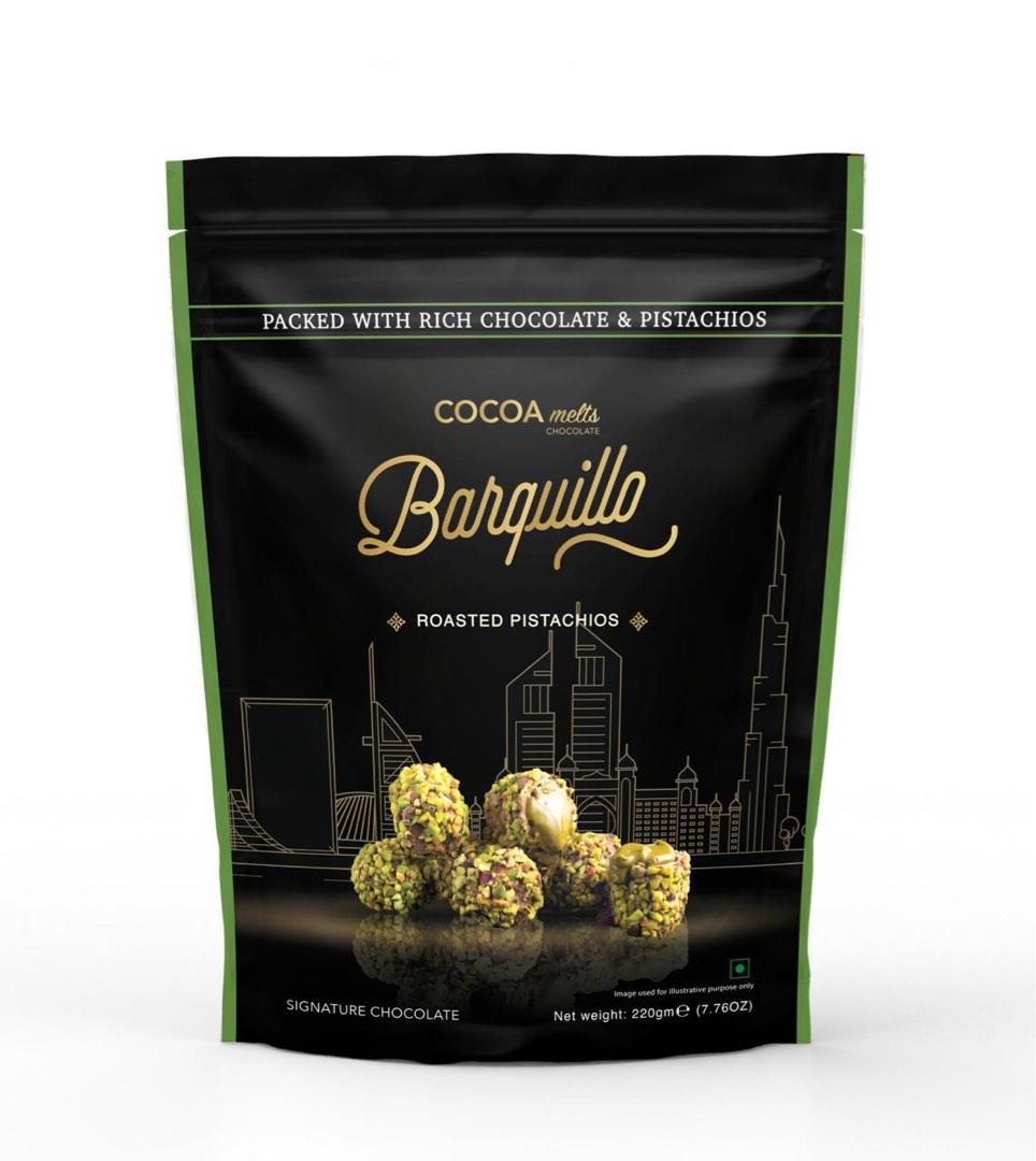 Barquillo Luxury Chocolate Pouches, Food & Drinks, Packaged & Instant ...