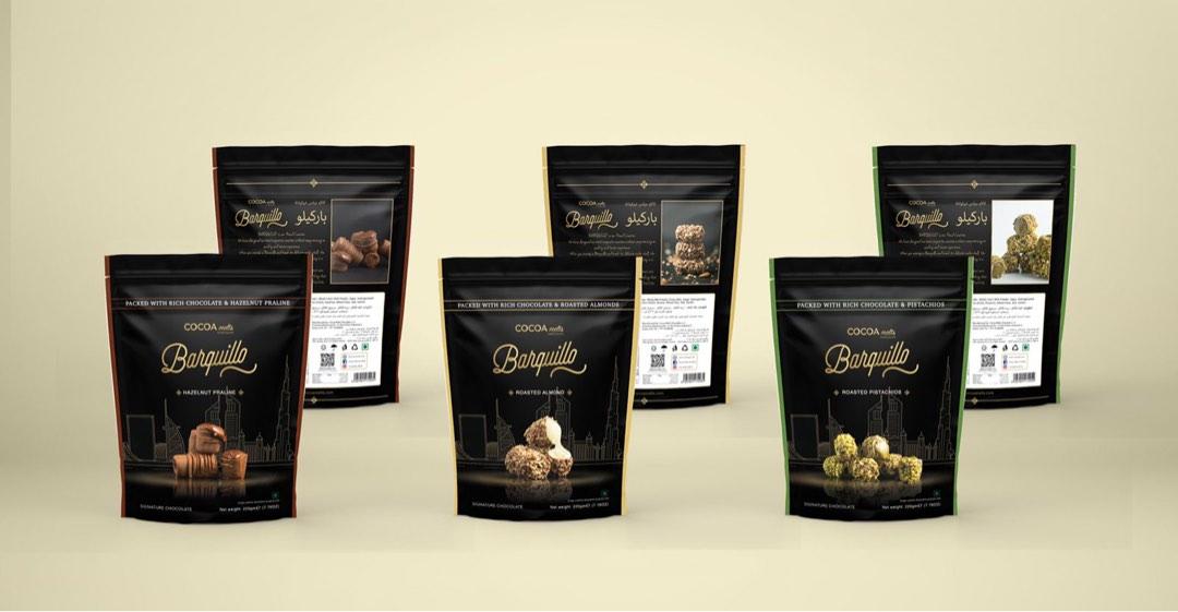Barquillo Luxury Chocolate Pouches, Food & Drinks, Packaged & Instant ...