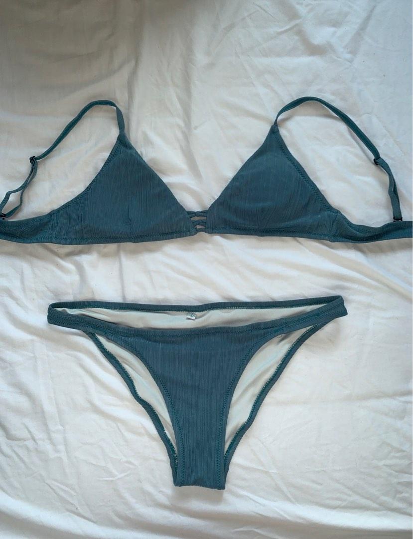 Blue Bikini, Women's Fashion, Swimwear, Bikinis & Swimsuits on Carousell