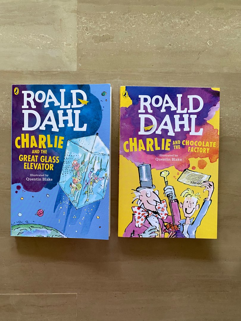 BN 2 books at $18 Charlie and the chocolate factory & Charlie and the ...