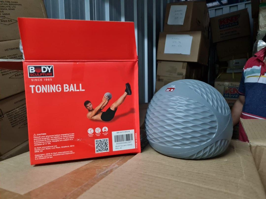 Body Sculpture Toning Ball (5kg), Sports Equipment, Exercise & Fitness, Toning & Stretching ...