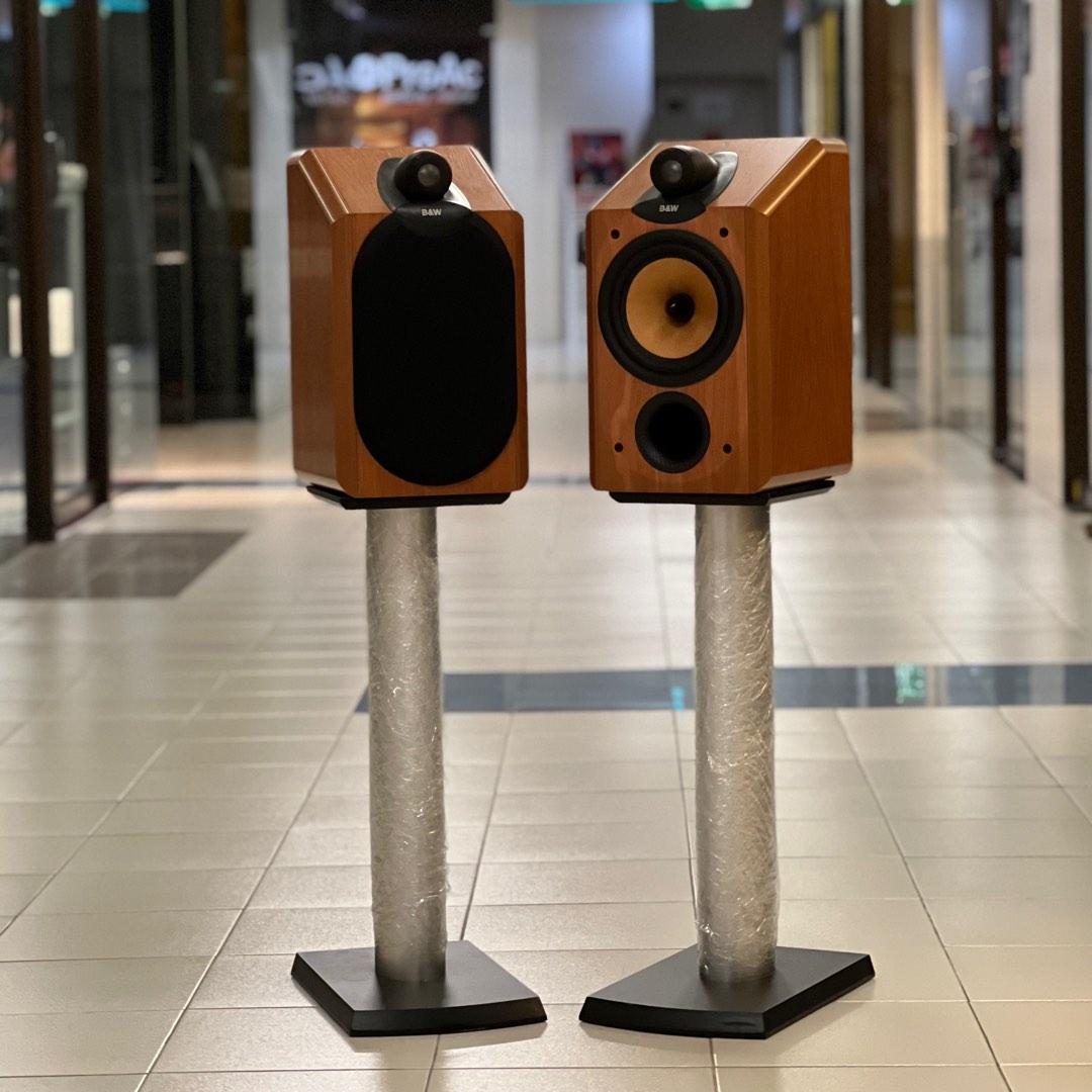 Bowers & Wilkins B&W CDM 1NT Speaker w/Stand, Audio, Soundbars, Speakers & Amplifiers on Carousell