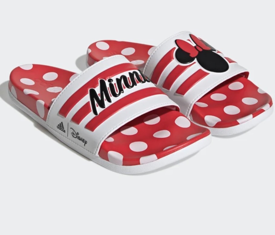 Brand new Adidas Minnie Mouse slides, Women's Fashion, Footwear ...