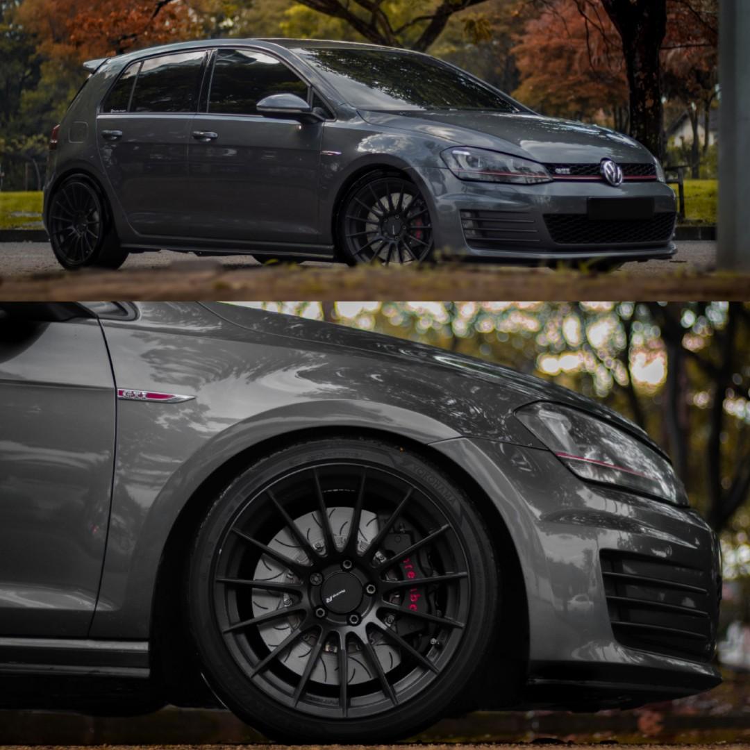 Brembo 18Z 6 Pot Caliper Brake Kit for Volkswagen ( Golf MK6 MK7 TSI ...