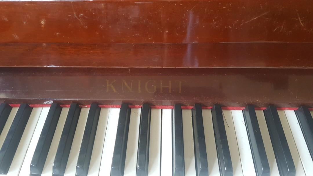 British piano . Brand Knight by Keller Piano, Hobbies & Toys, Music ...