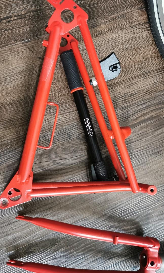 Brompton triangle & wheelset (standard Ratio), Sports Equipment ...