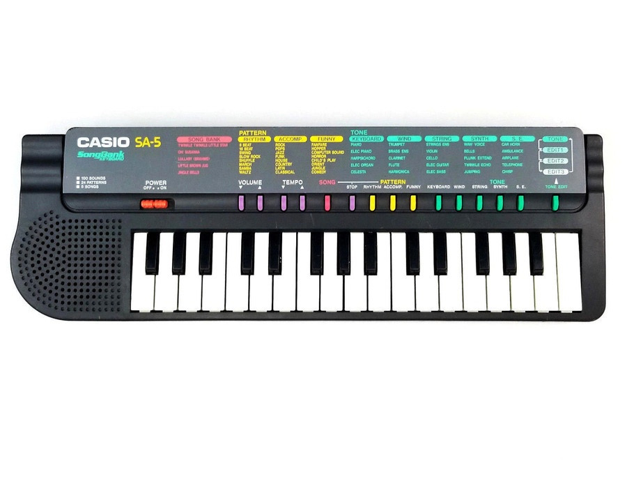 CASIO mini organ SA-5, Hobbies & Toys, Music & Media, Musical ...