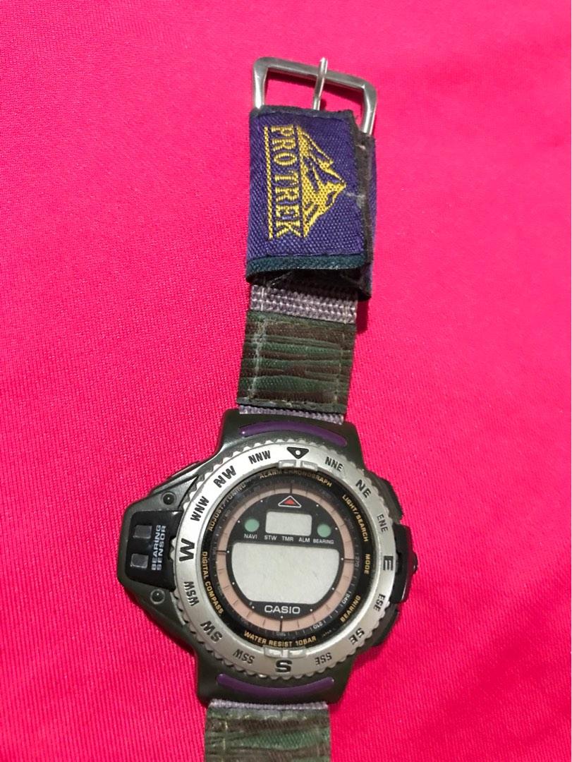 Casio Pro Trek vintage Watch, Men's Fashion, Watches & Accessories ...