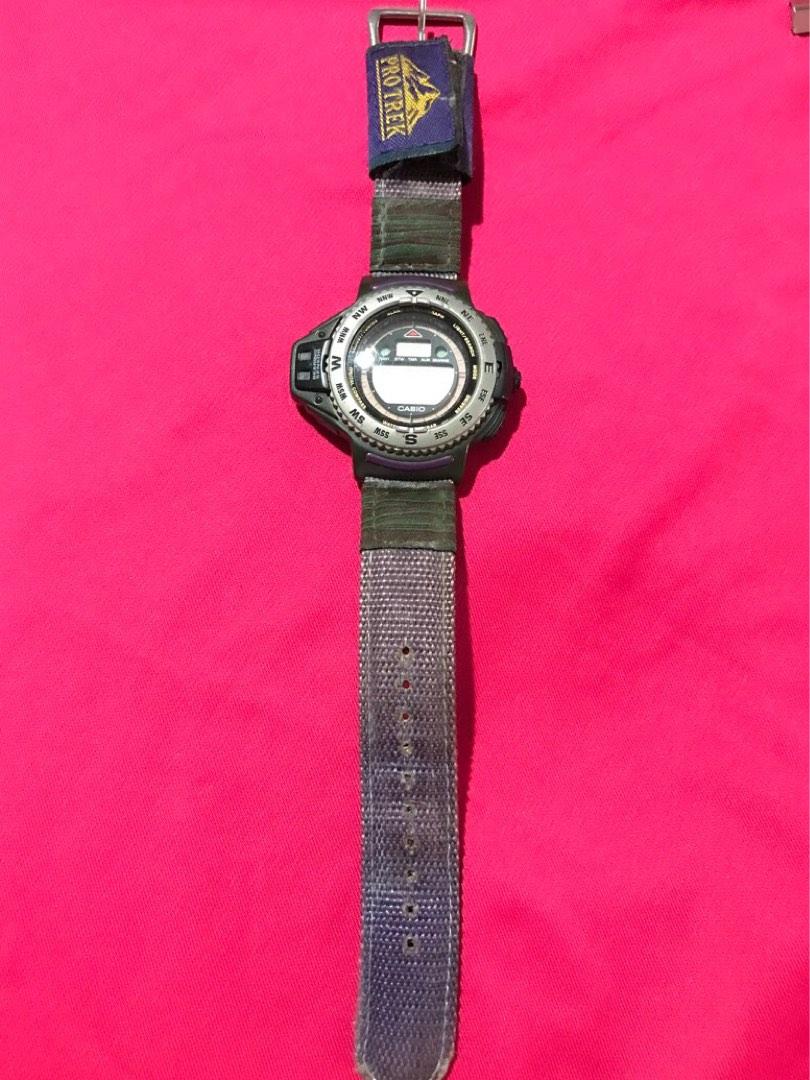 Casio Pro Trek vintage Watch, Men's Fashion, Watches & Accessories ...