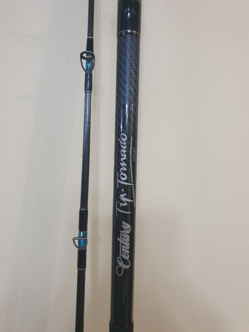 Century tip tornado sport & Daiwa saltist BG30, Sports Equipment, Fishing on Carousell