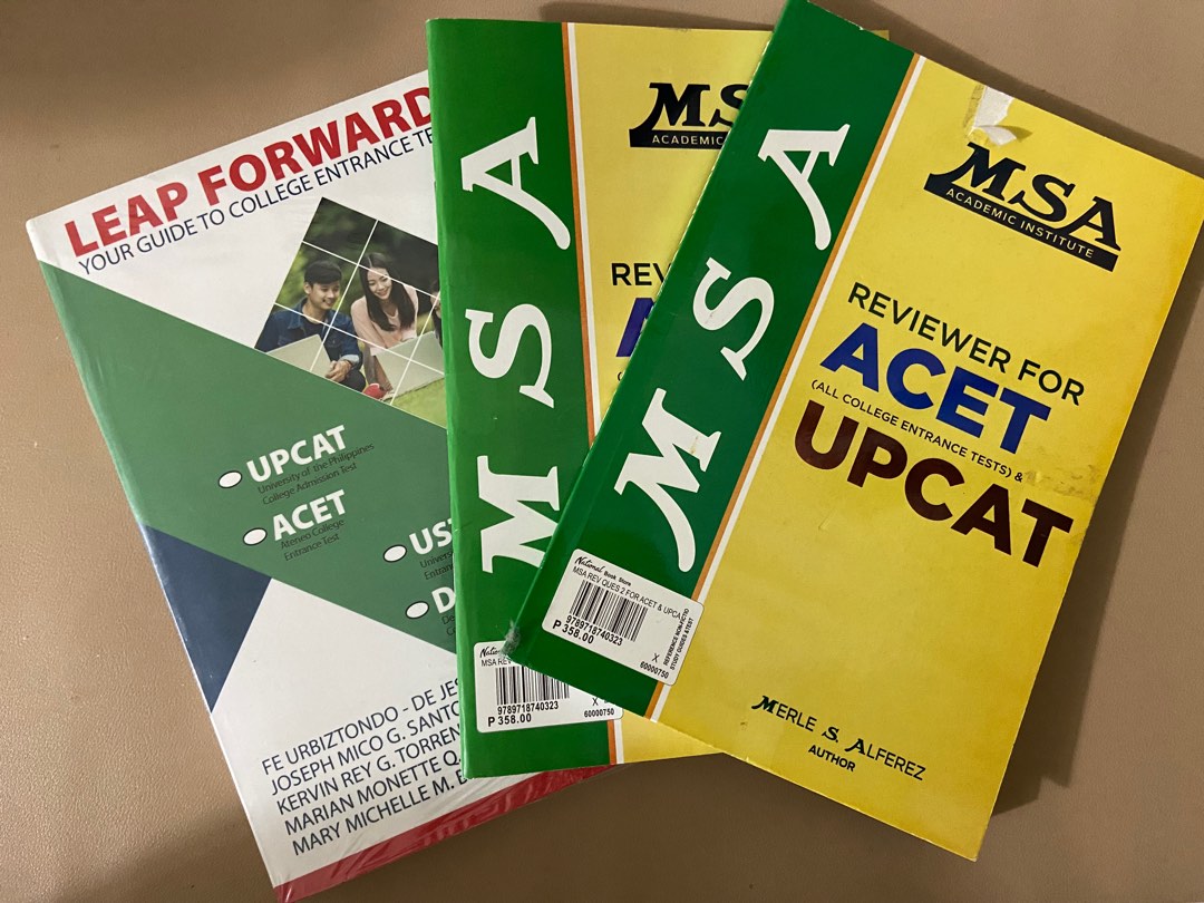 CETs reviewers (ACET, UPCAT, DLSUCET, USTET), Hobbies & Toys, Books ...