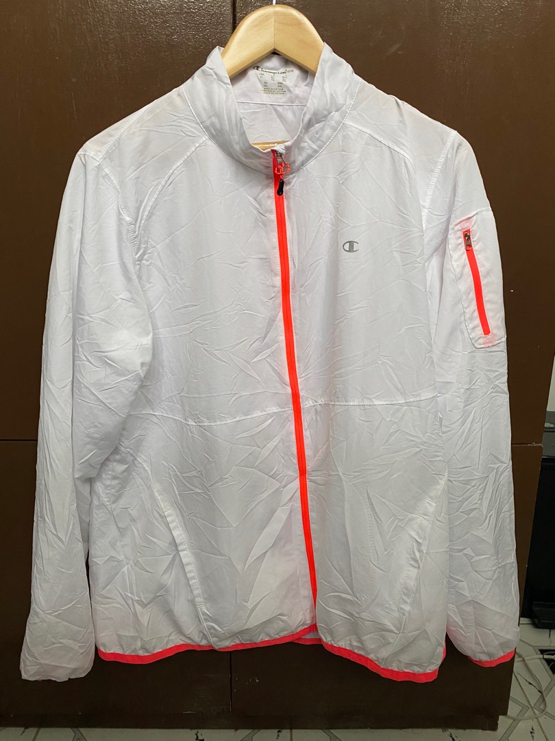 Champion Windbreaker, Women's Fashion, Coats, Jackets and Outerwear on ...