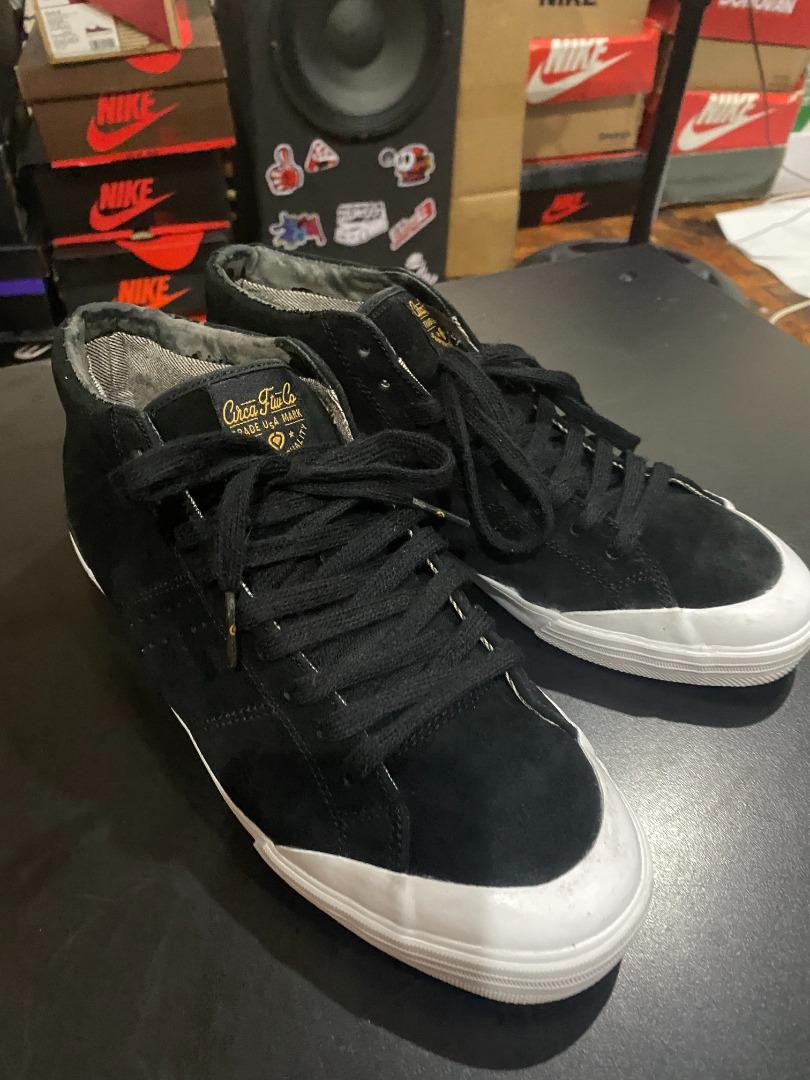 Circa High Cut Black, Men's Fashion, Footwear, Sneakers on Carousell
