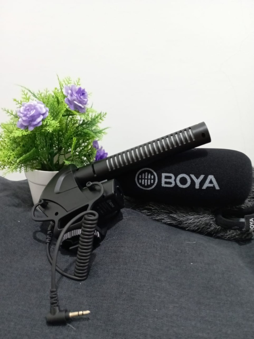 【Clear Stock】 Boya BY-BM3030 On-Camera Shotgun Microphone for Camera ...