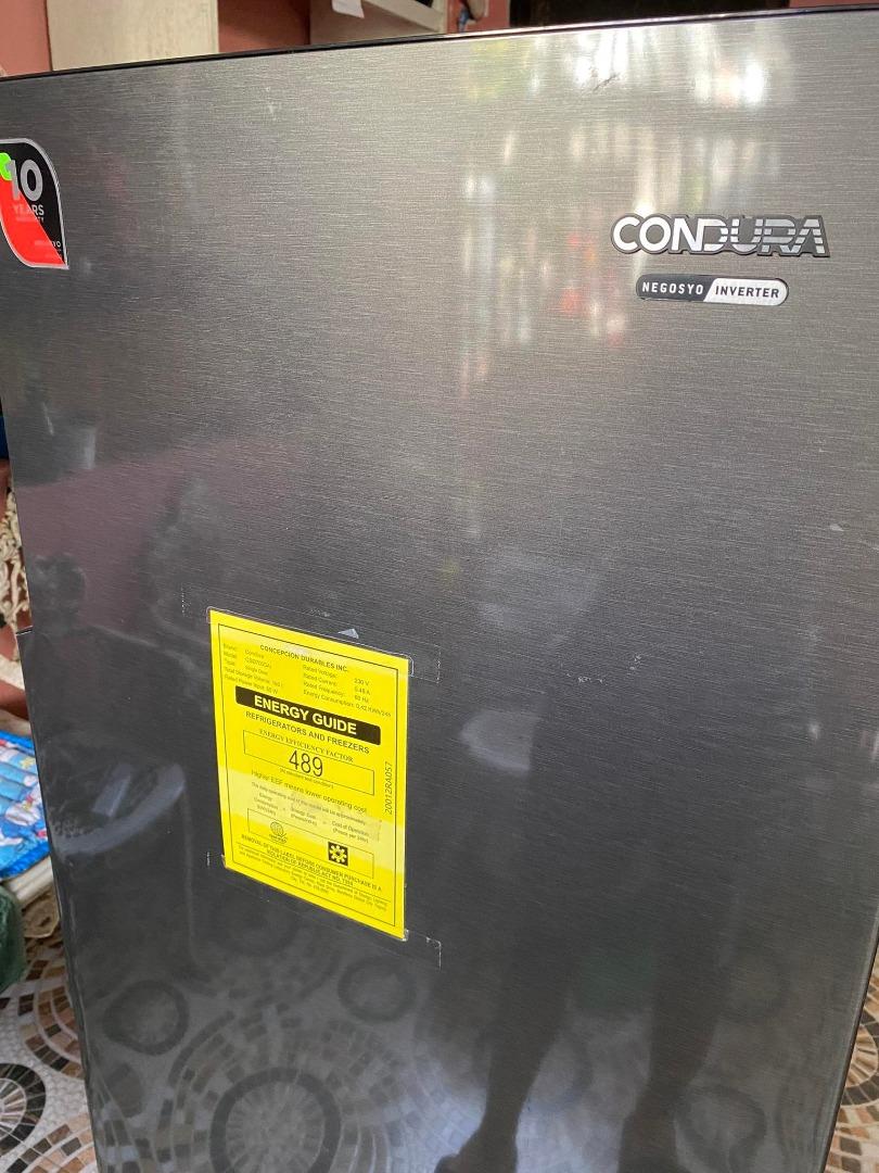 CONDURA Single Door REFRIGERATOR INVERTER TYPE, TV & Home Appliances ...
