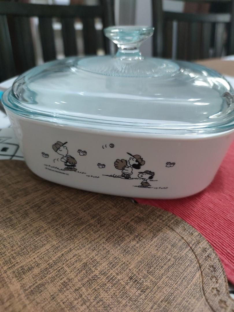 Corningware Snoopy with lid 2liter, Furniture & Home Living ...