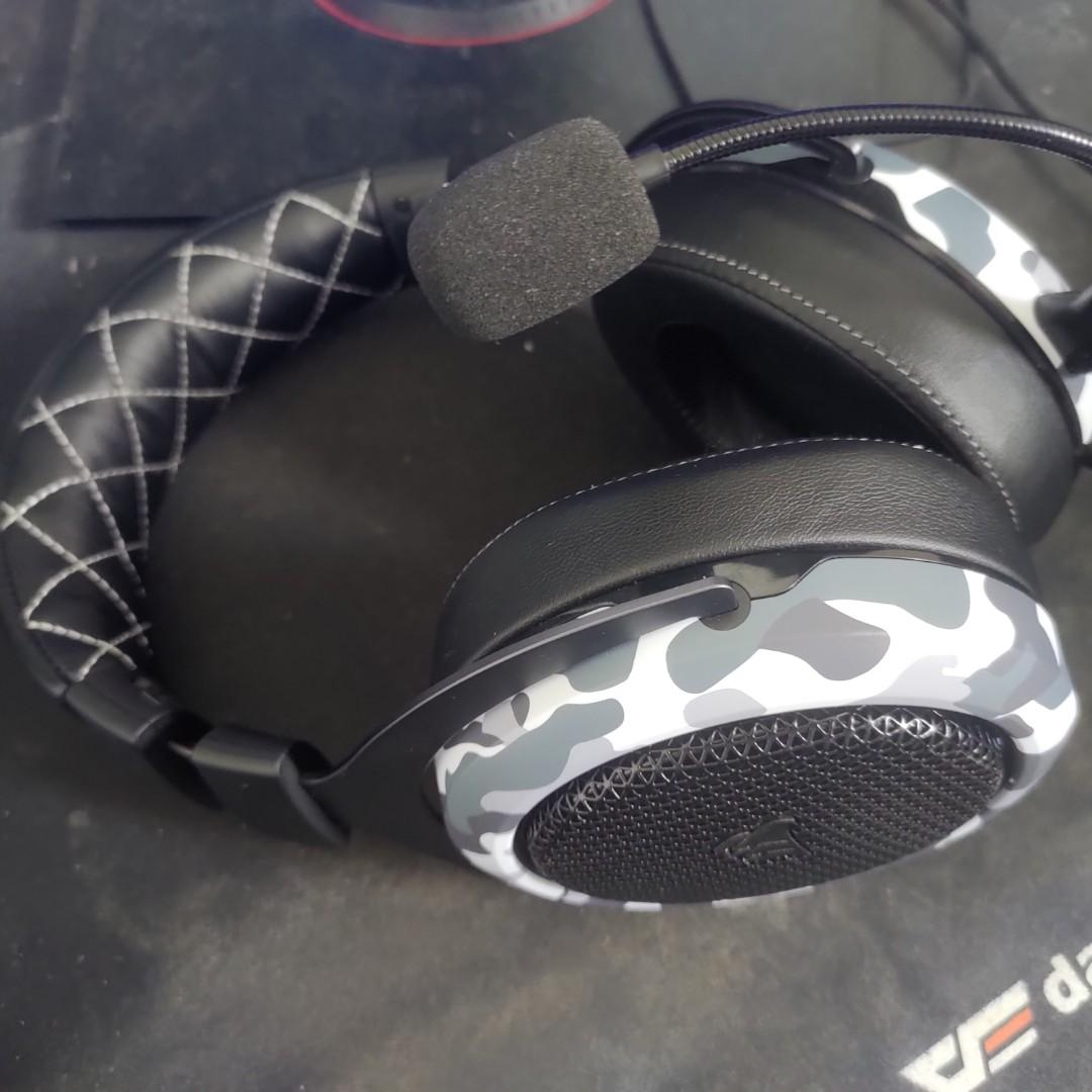 Corsair hs60 haptic gaming headset, Audio, Headphones & Headsets on ...