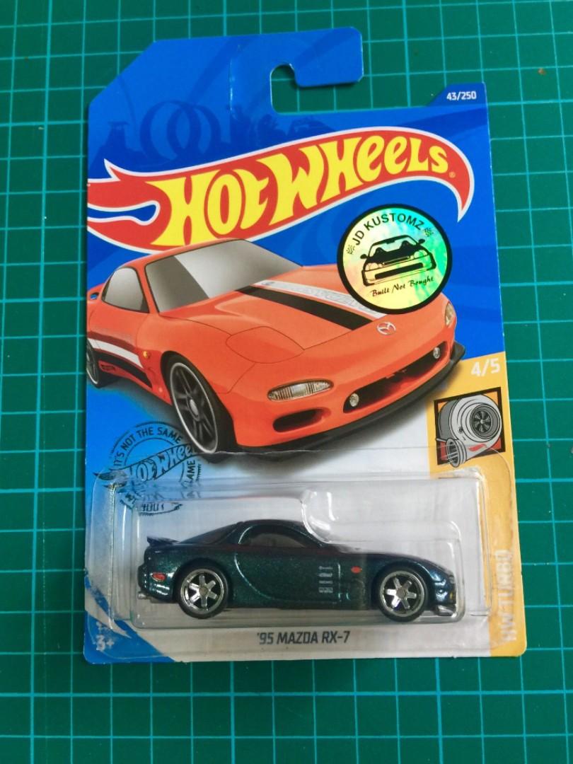 Custom Hot Wheels Mazda RX7, Hobbies & Toys, Toys & Games on Carousell