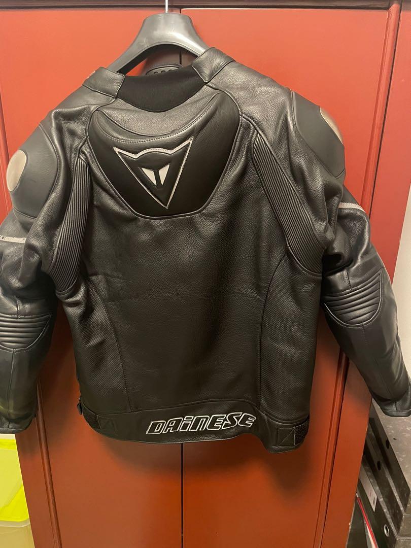Dainese Leather Jacket with, Motorcycles, Motorcycle Apparel on Carousell