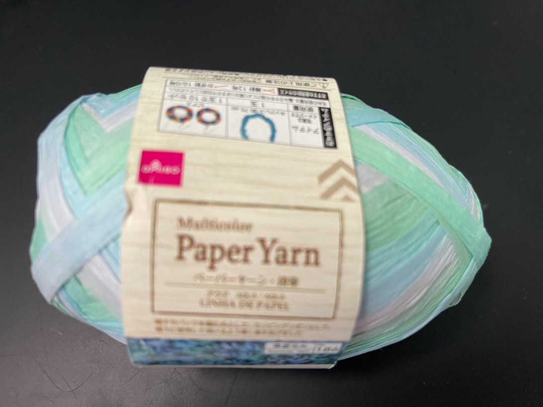 Daiso Paper Yarn, Hobbies & Toys, Stationery & Craft, Craft Supplies ...