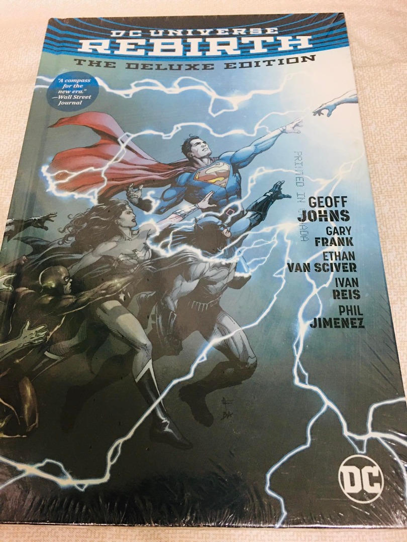 DC Universe: Rebirth The Deluxe Edition (hard cover), Hobbies & Toys ...