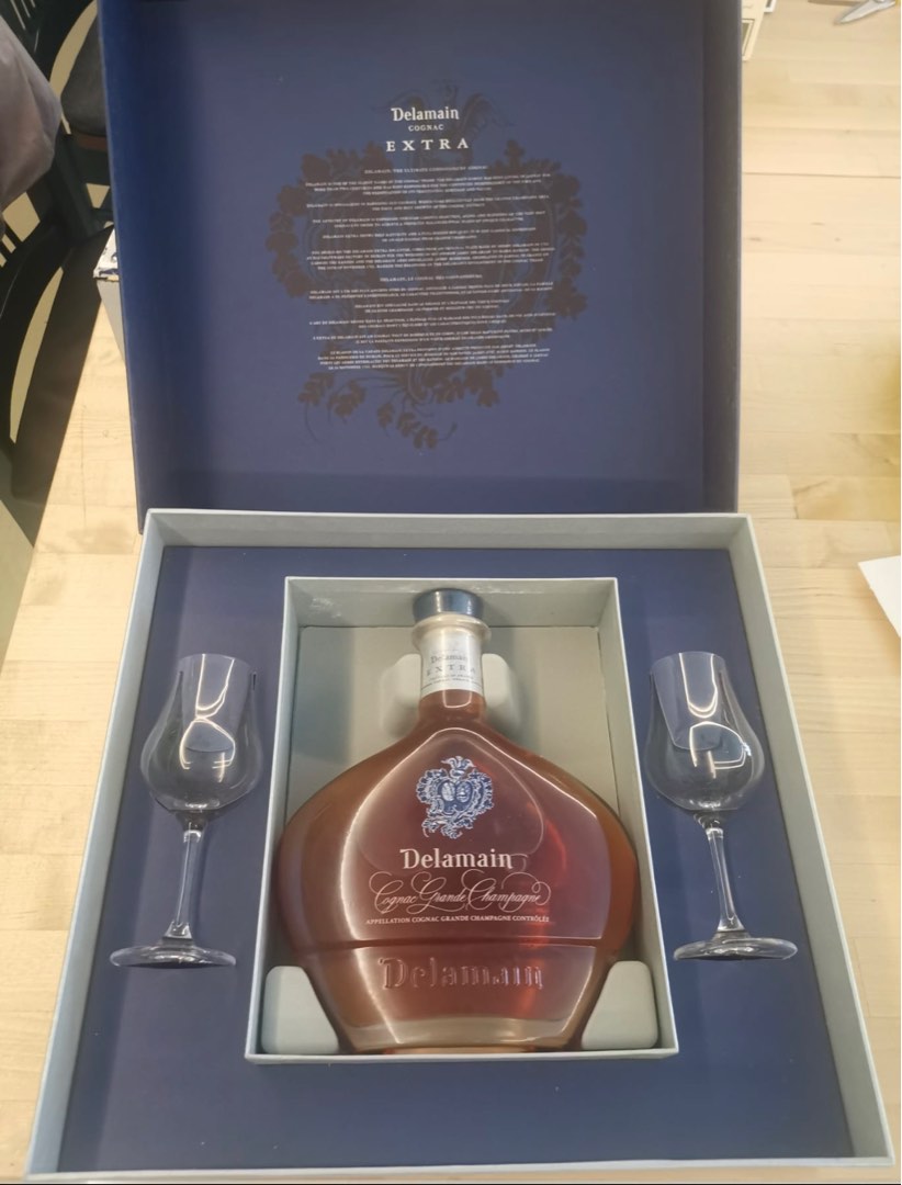 Delamain Cognac Extra (very rare cognac (brandy)), Food & Drinks ...