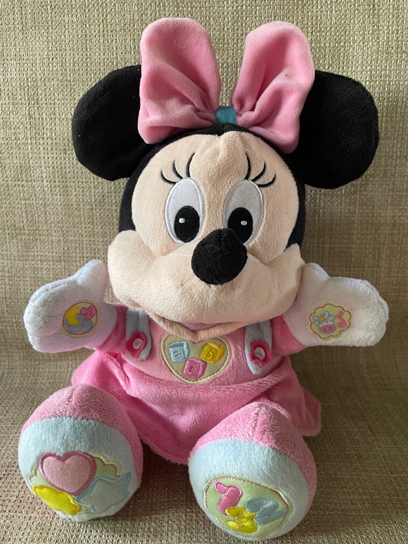 Disney Baby Musical Discovery Plush Minnie Mouse, Hobbies & Toys, Toys ...
